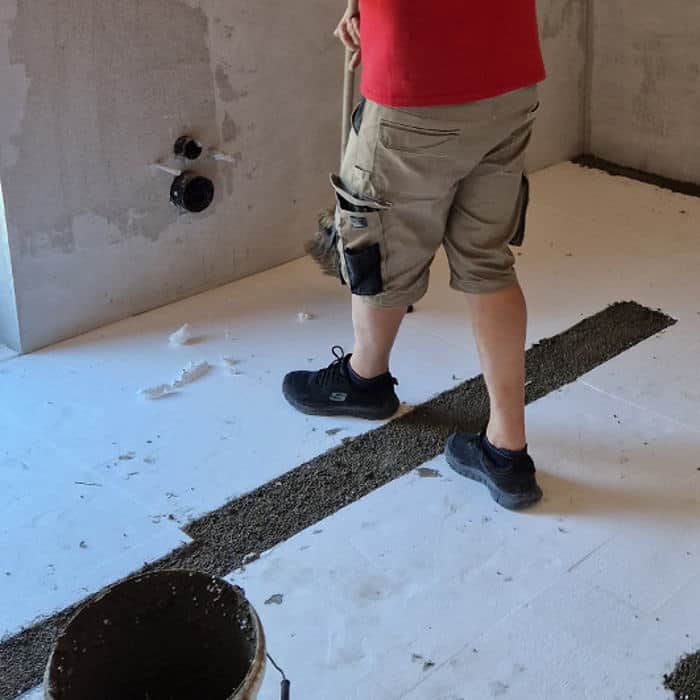 EPS Beads Mixed With Cement: Light Insulating Screed for Floors ...